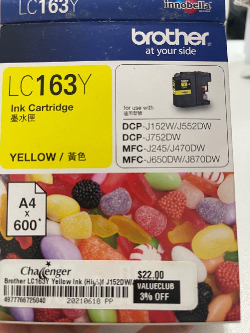 New opened original Brother Ink Cartridges.3 color, Computers & Tech ...