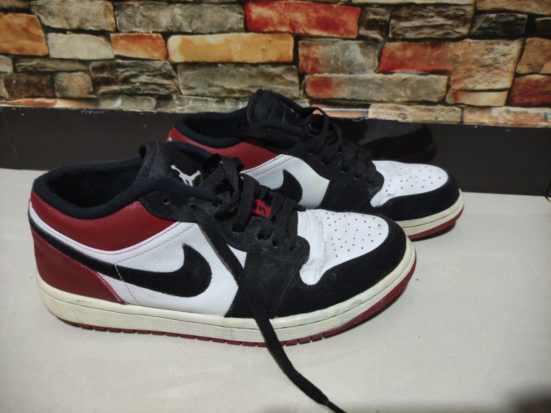 Nike Air Jordan Low, Fesyen Pria, Sepatu , Sneakers di Carousell