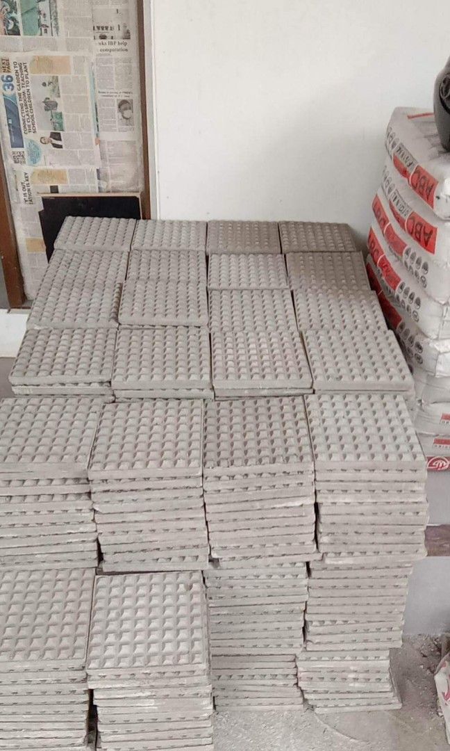 NON-SKID WAFFLE TILES 8X8 INCHES, Commercial & Industrial, Construction ...