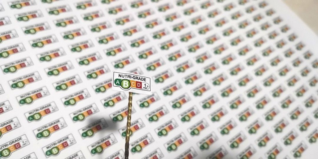 Nutri Grade label sticker, Hobbies & Toys, Stationery & Craft, Art ...