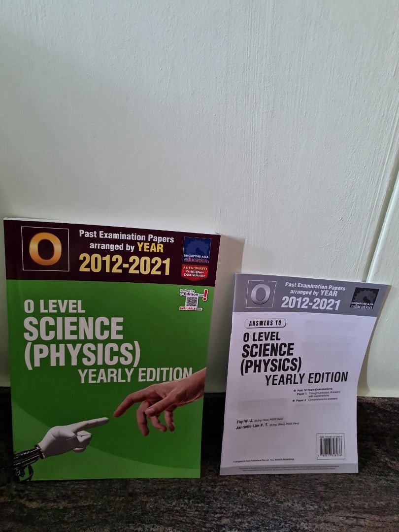 O Level YEARLY Combined Science Physics TYS, Hobbies & Toys, Books ...