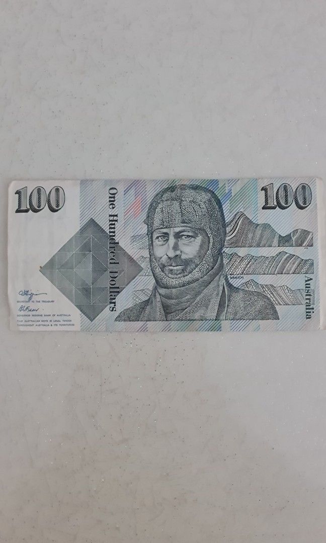 Old Australia $100 note, Hobbies & Toys, Memorabilia & Collectibles ...