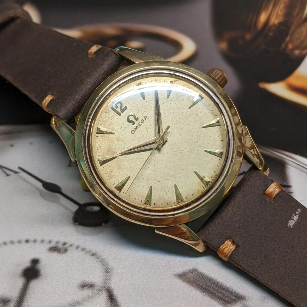 OMEGA 17 JEWELS HAND WINDING WATCH 1952's, Luxury, Watches on Carousell