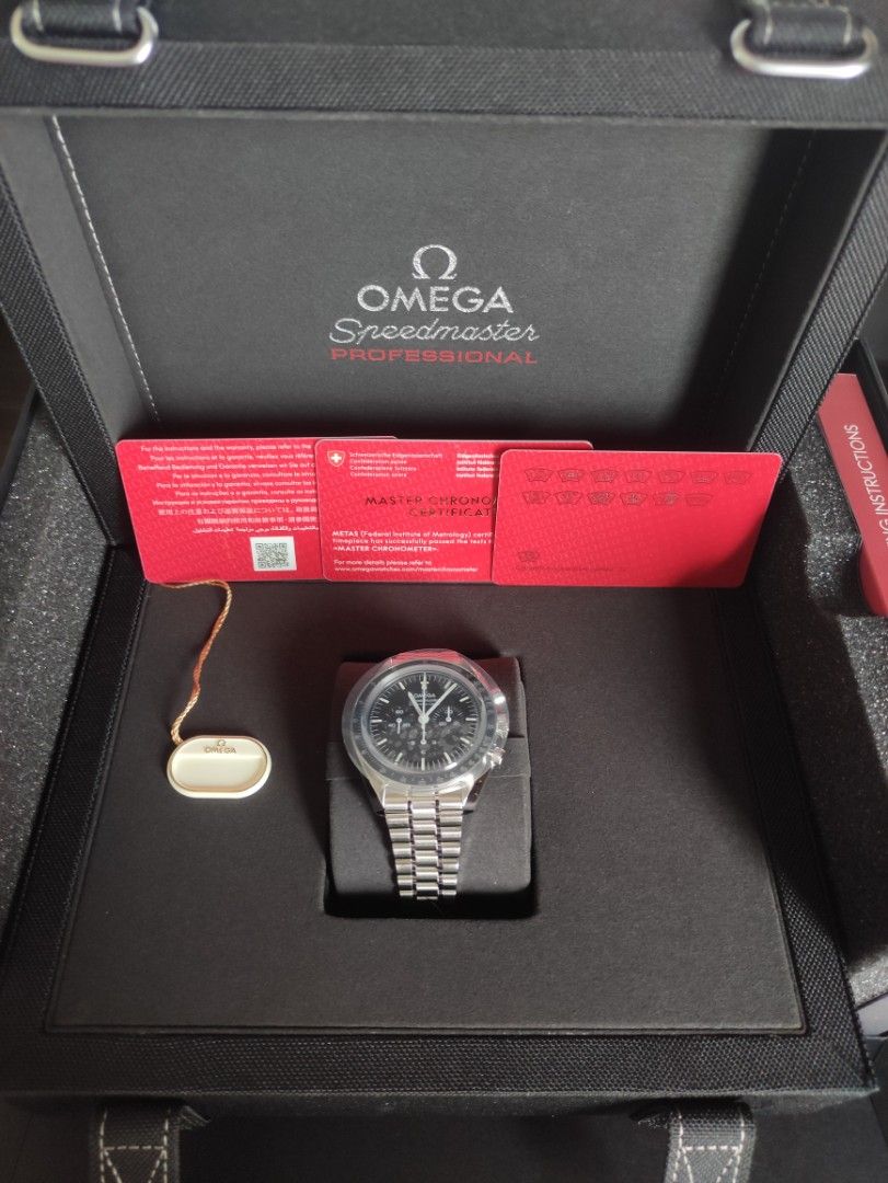 Omega Speedmaster Professional Moonwatch 42mm Sapphire Glass Calibre ...