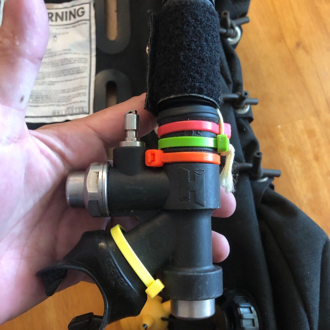 OMS wings for backplate. 45ltrs. With halcyon inflator, Sports ...