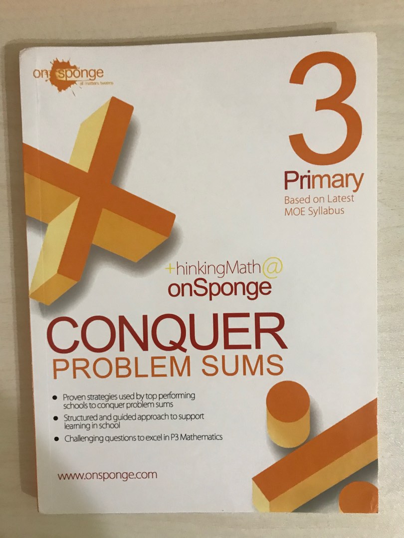 On Sponge P3 Conquer Problem Sum!, Hobbies & Toys, Books & Magazines ...