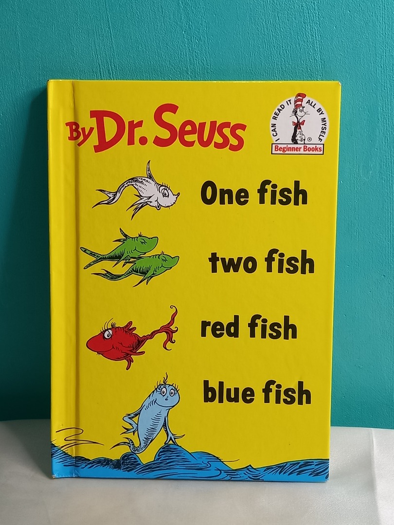 One Fish Two Fish Red Fish Blue Fish by Dr. Seuss (I can read it all by ...