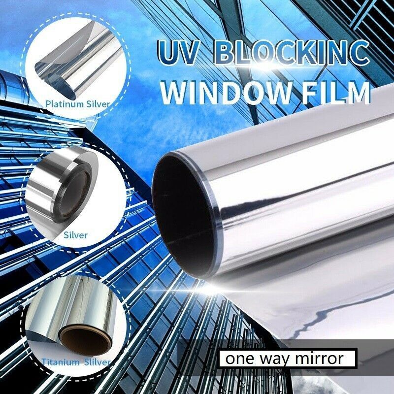 One way mirror film UV ray removal anti-UV film thermal insulation self ...