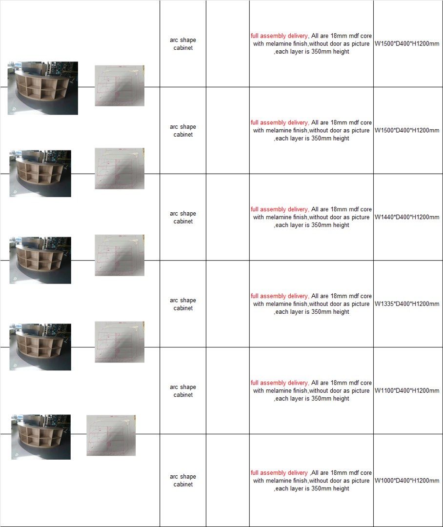 Open File/Storage Cabinet- Arch Shape, Furniture & Home Living ...