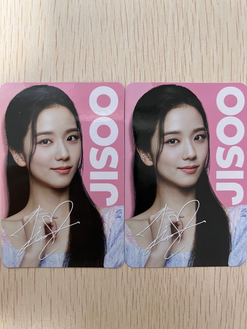 Oreo x black pink - Jisoo card, Hobbies & Toys, Memorabilia & Collectibles, K-Wave on Carousell