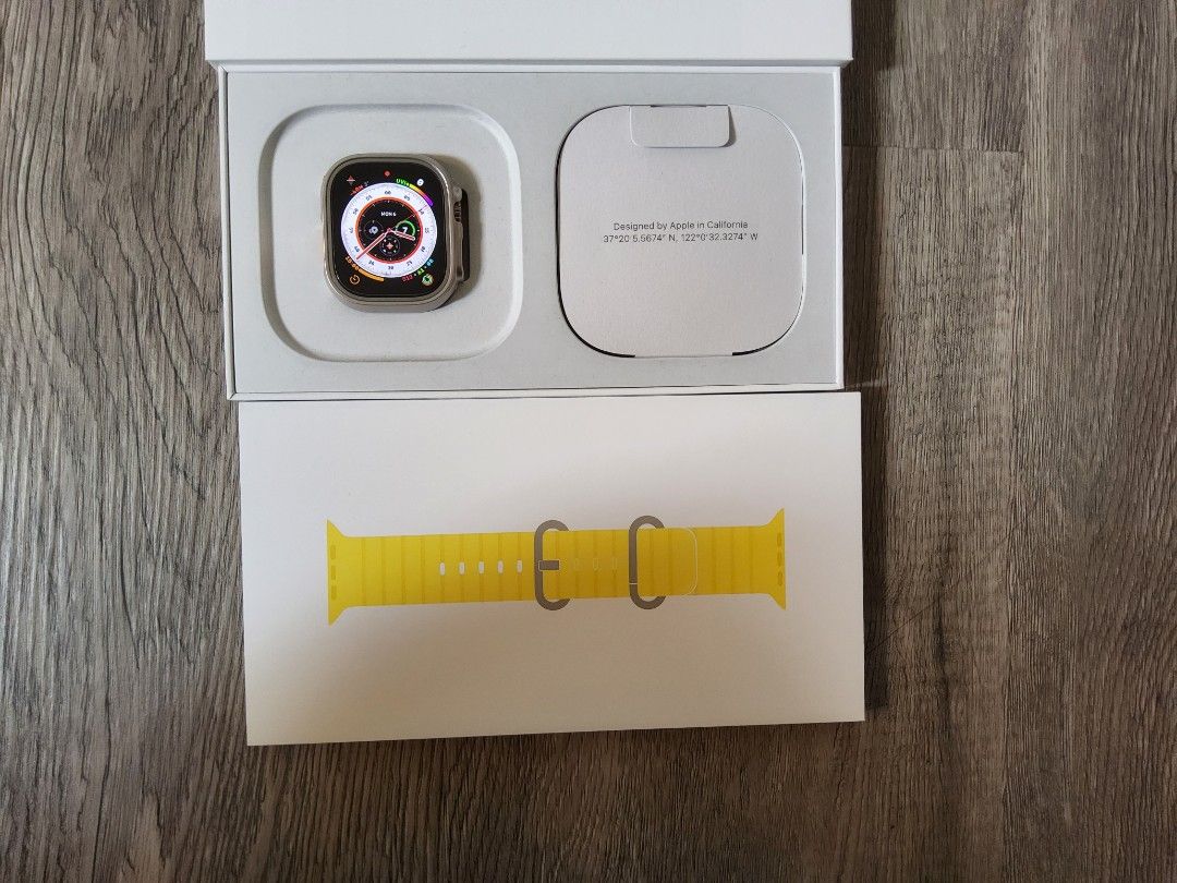 [ORIGINAL] Apple Watch Ultra Ocean Band ( Yellow), Mobile Phones ...