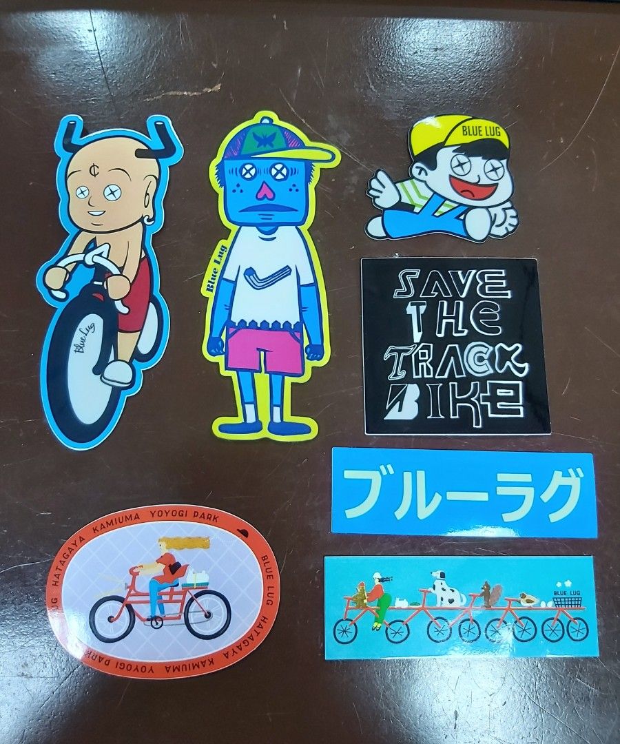 Original Blue lug stickers 2, Sports Equipment, Bicycles & Parts ...
