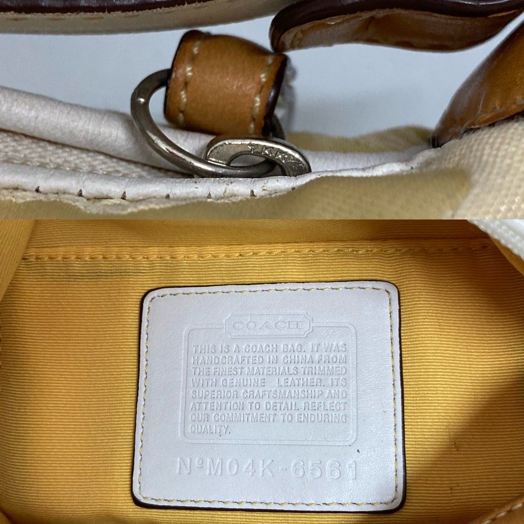 Original Coach Yellow Monogram Bag, Luxury, Bags & Wallets on Carousell