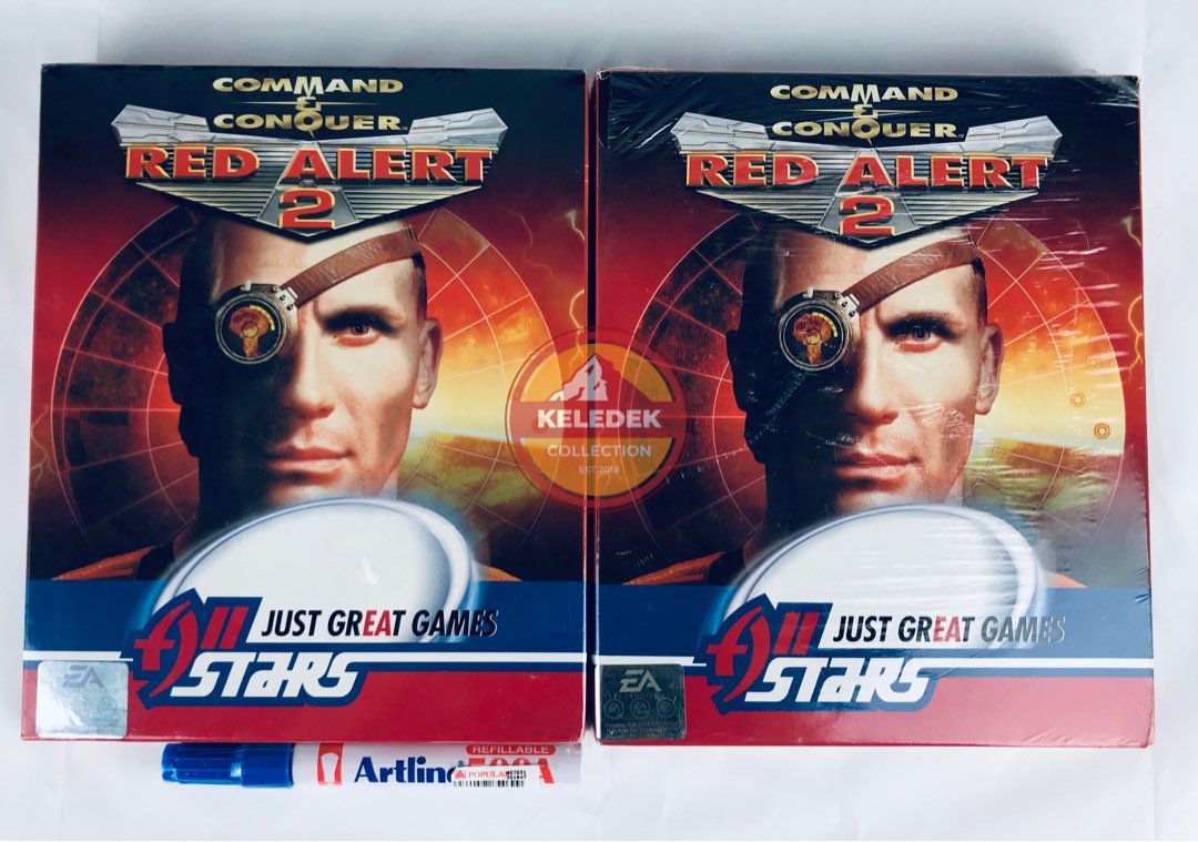 original Comand & Conquer RED ALERT 2 (year 2000) set, Video Gaming ...