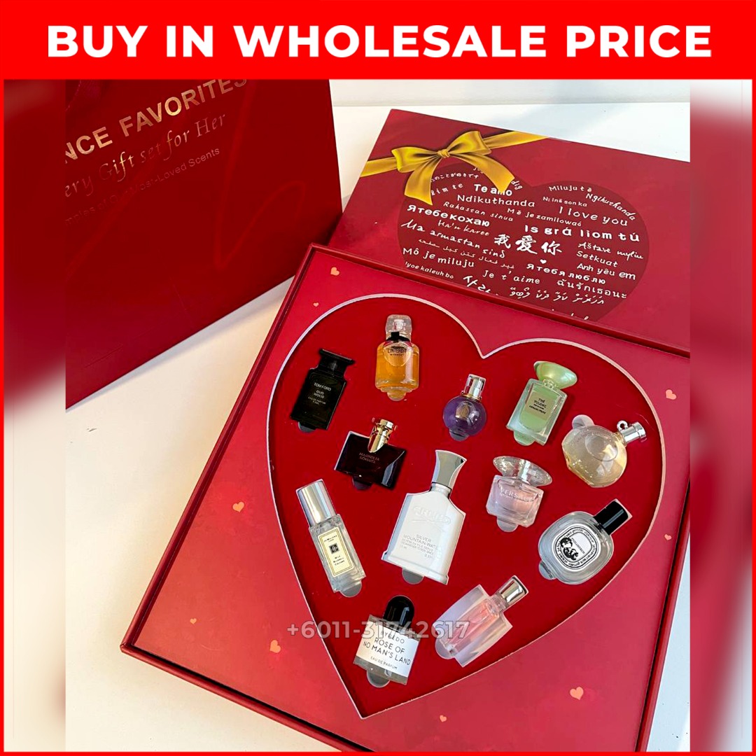 [ORIGINAL] FRAGRANCE FAVORITE DISCOVERY 12IN1 GIFT SET FOR HER WITH ...