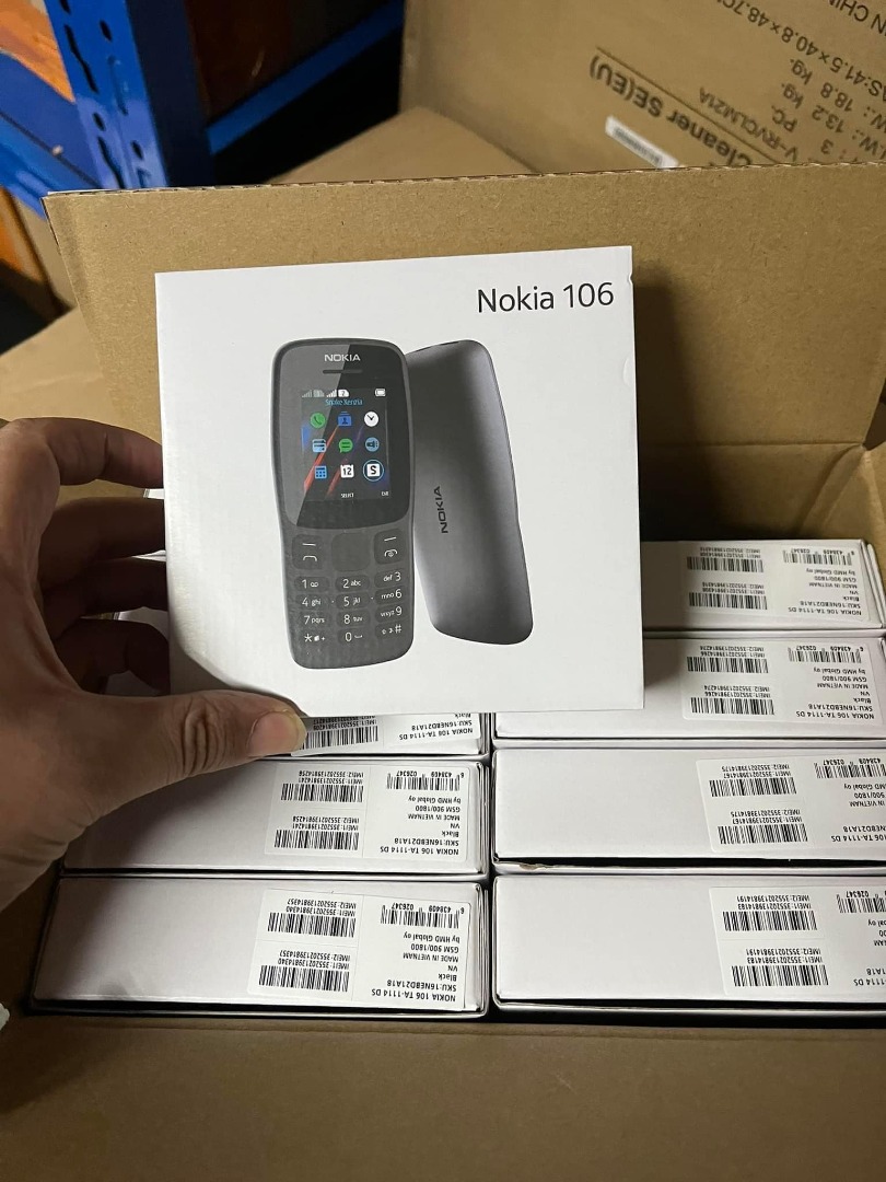 ORIGINAL Nokia 106 BLACK BUY 1 TAKE 1, Mobile Phones & Gadgets, Mobile ...