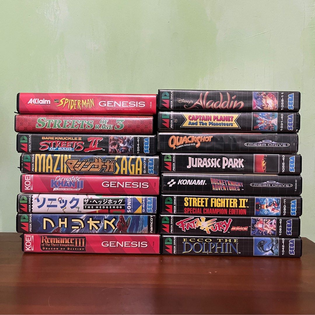 Original Sega Megadrive Games, Video Gaming, Video Games, Others on ...