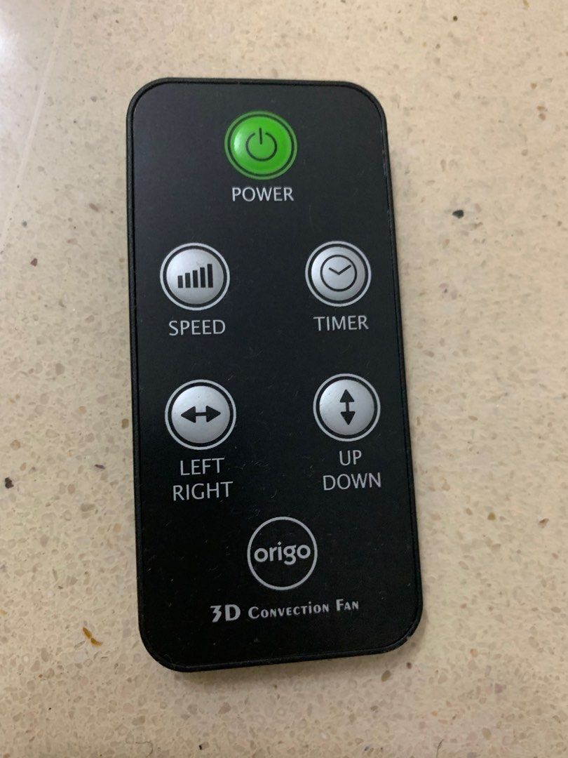 Origo 3D Convection Fan with remote control, TV & Home Appliances ...