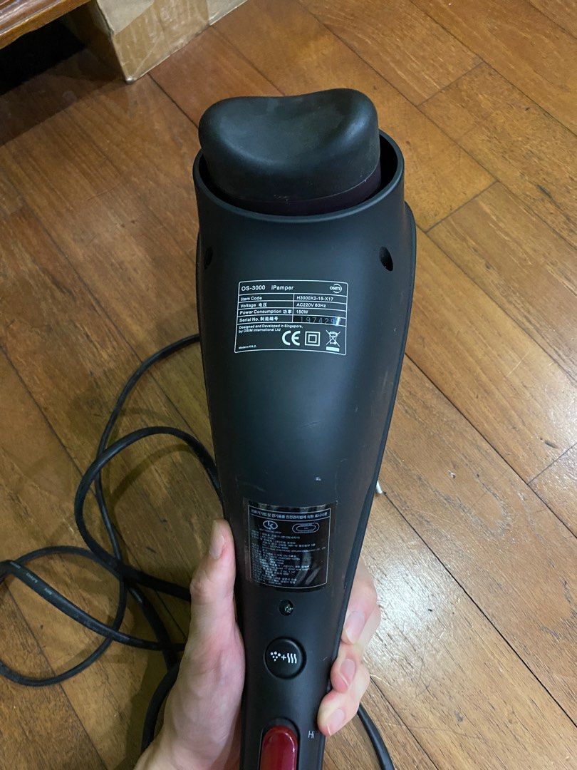 Osim ipamper massage machine, Health & Nutrition, Massage Devices on ...