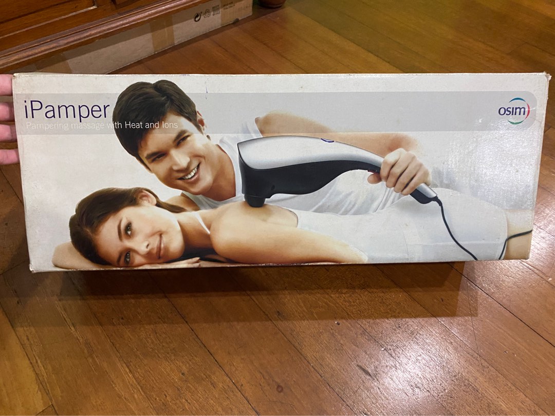 Osim ipamper massage machine, Health & Nutrition, Massage Devices on ...