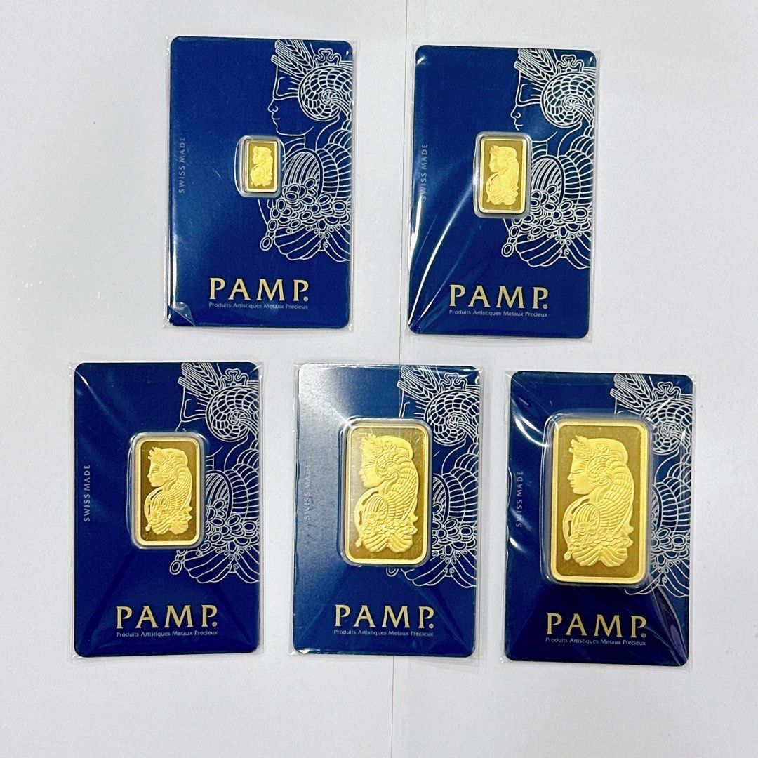 PAMP SUISSE LADY FORTUNA GOLD BAR (AVAILABLE IN 1G, 5G, 10G, 20G, 1OZ ...