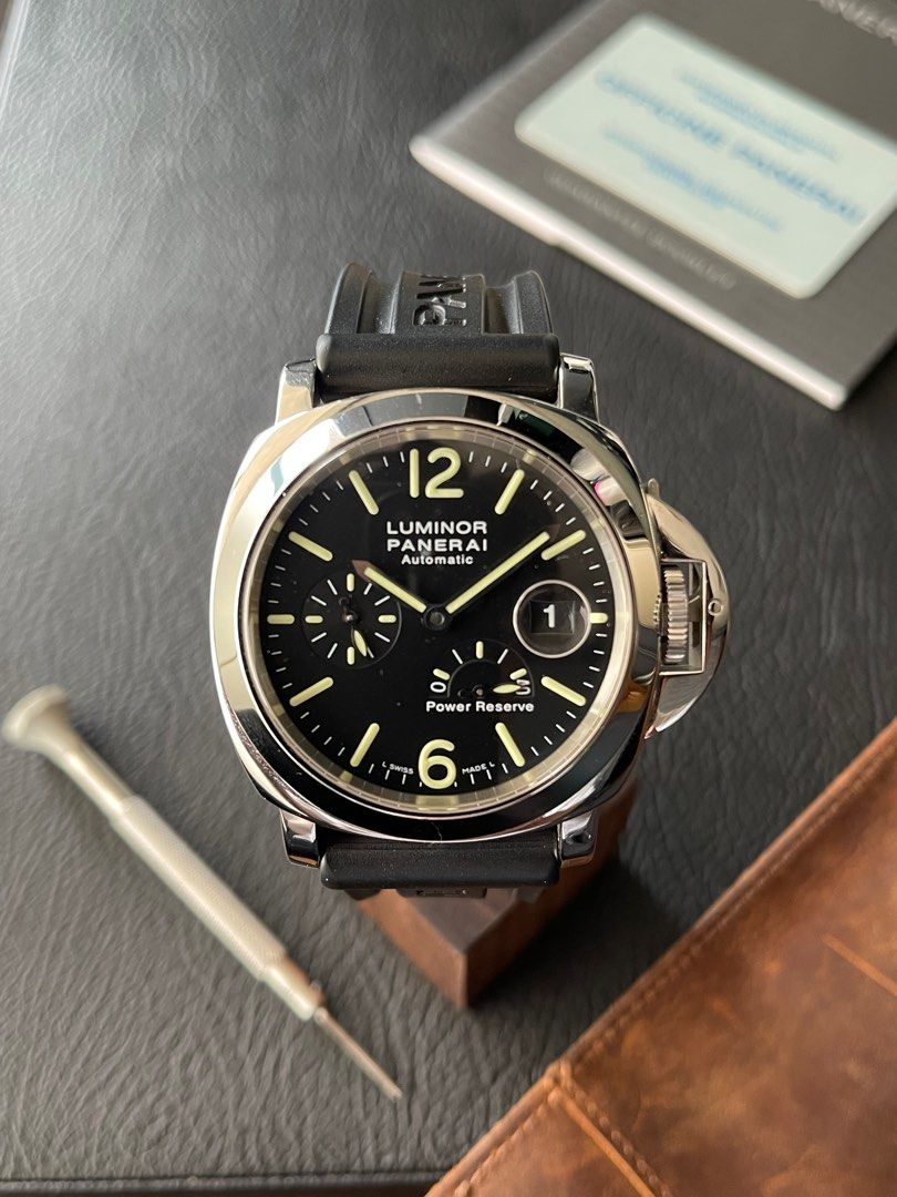 Panerai Luminor 44 Power reserve Pam 00090 Pam 090, Luxury, Watches on ...