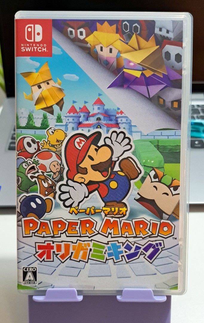 Paper Mario Origami King & Mario Rabbids [2 Games], Video Gaming, Video ...