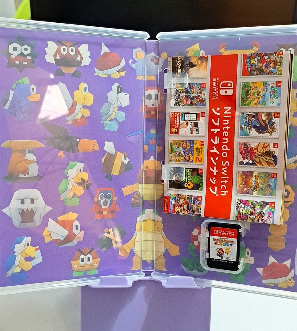 Paper Mario Origami King & Mario Rabbids [2 Games], Video Gaming, Video ...