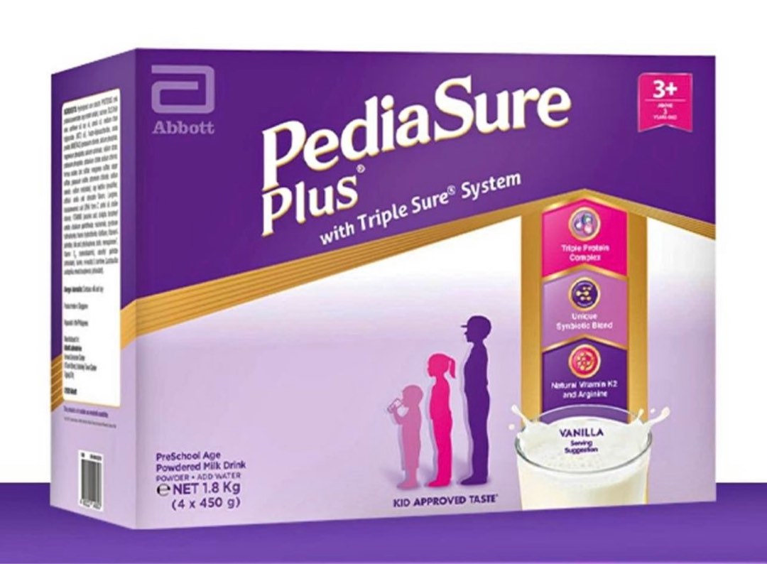 Pediasure Plus for 3+, Babies & Kids, Nursing & Feeding, Weaning ...
