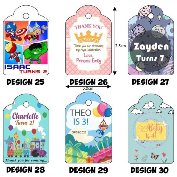 Personalised / Custom Gift Tag / Customised Gift Tag / Hang Tag For ...