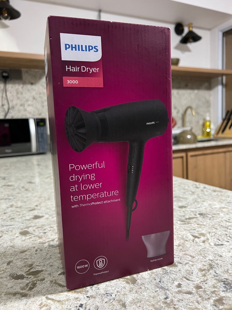Philips BHD308 Hair Dryer Series 3000, Beauty & Personal Care, Hair on Carousell