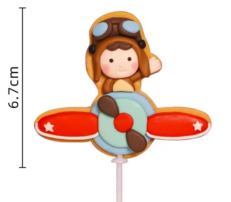 Pilot Cake Topper, Hobbies & Toys, Stationery & Craft, Handmade Craft ...