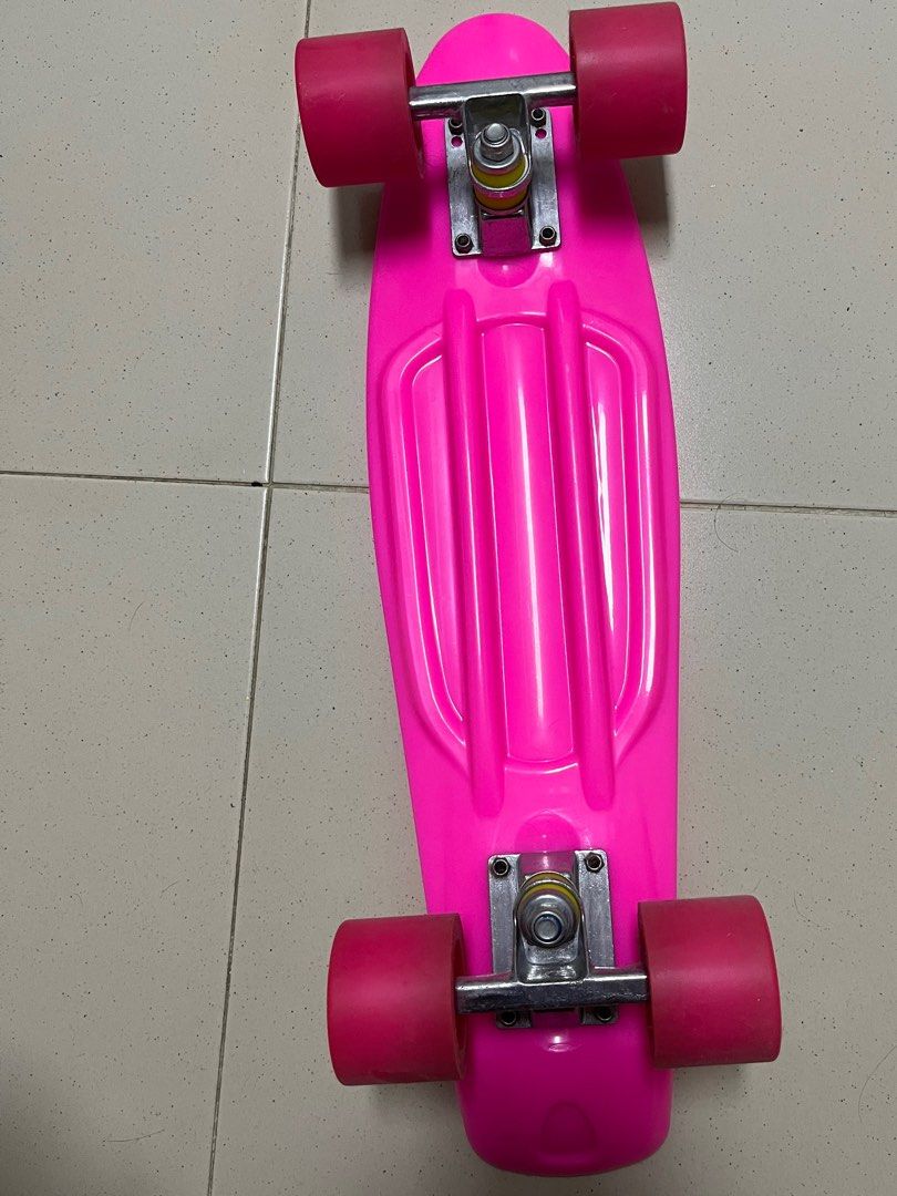 Pink Penny Board, Sports Equipment, Sports & Games, Skates ...