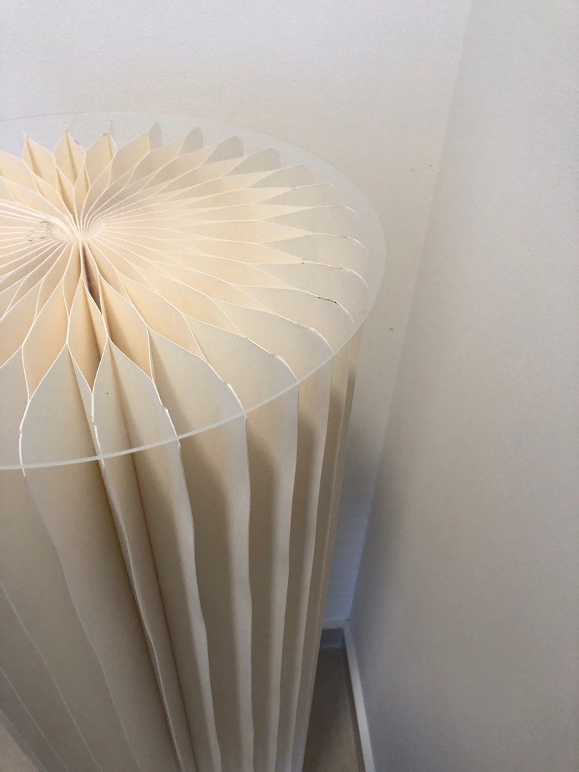 Pleated Paper Plinth (brand new), Furniture & Home Living, Home Decor ...