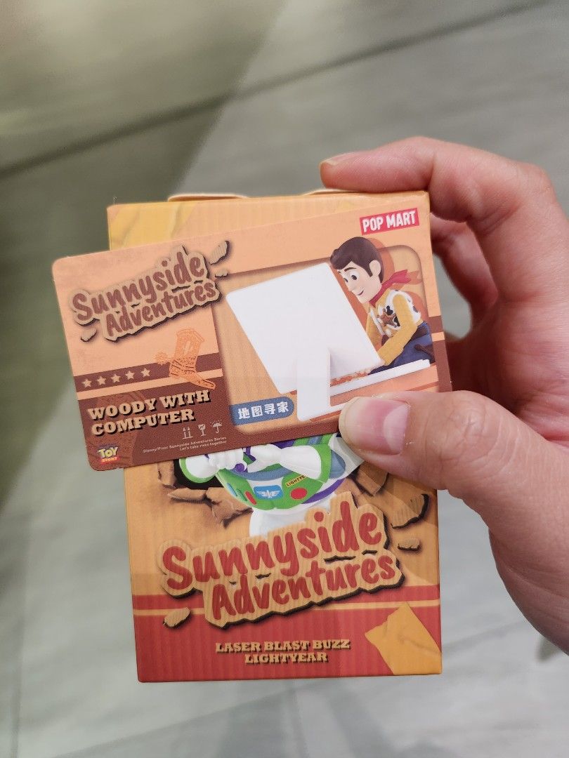 POPMART Disney/Pixar Sunnyside Adventures Series WOODY, Hobbies & Toys, Toys & Games on Carousell