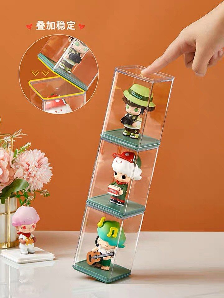 POPMART Figurine Display Box, Hobbies & Toys, Toys & Games on Carousell