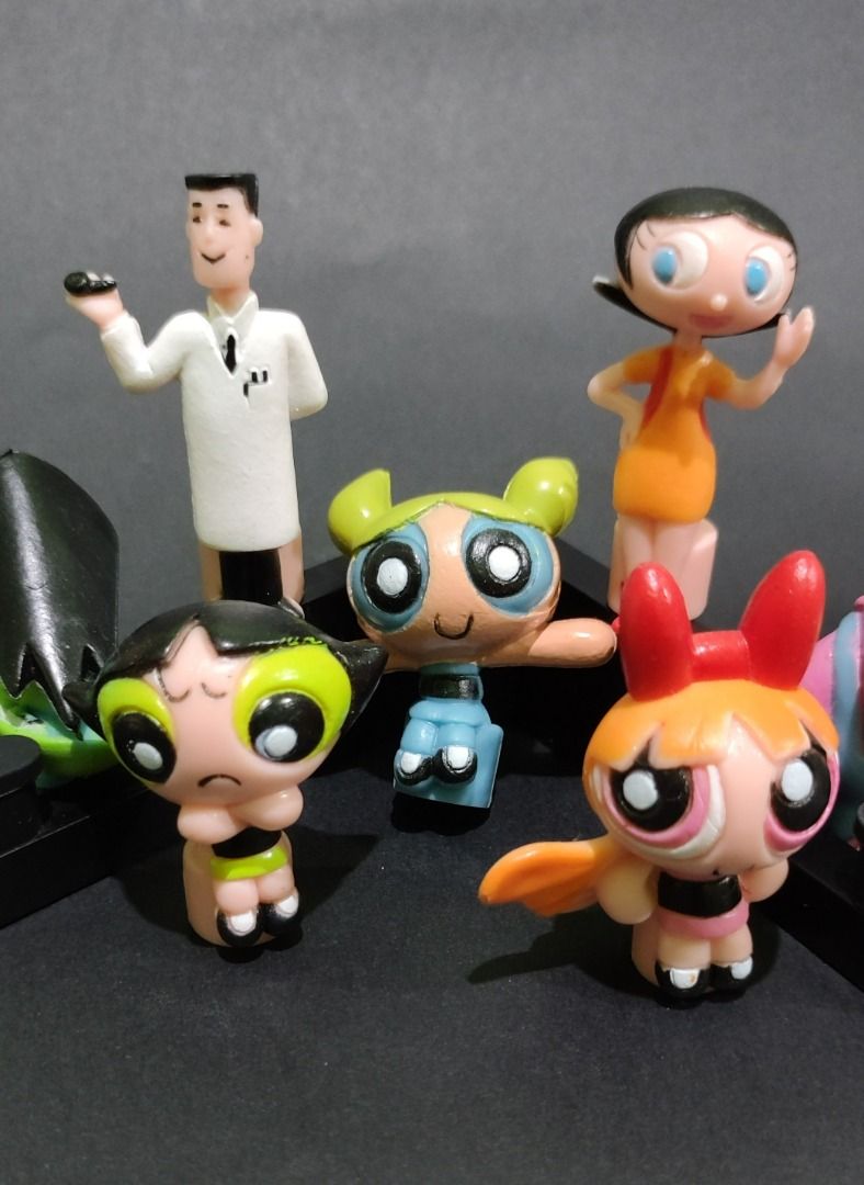 Powerpuff Girls Set (9 pcs), Hobbies & Toys, Toys & Games on Carousell