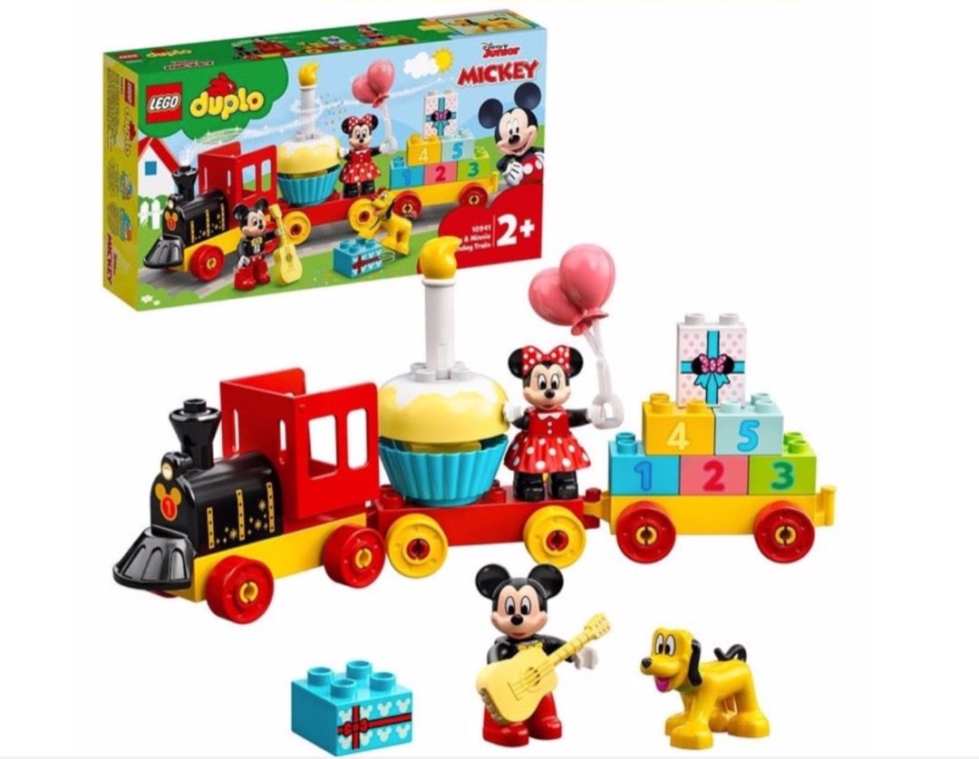 PRELOVED LEGO DUPLO Disney 10941 Mickey & Minnie Birthday Train (22 ...