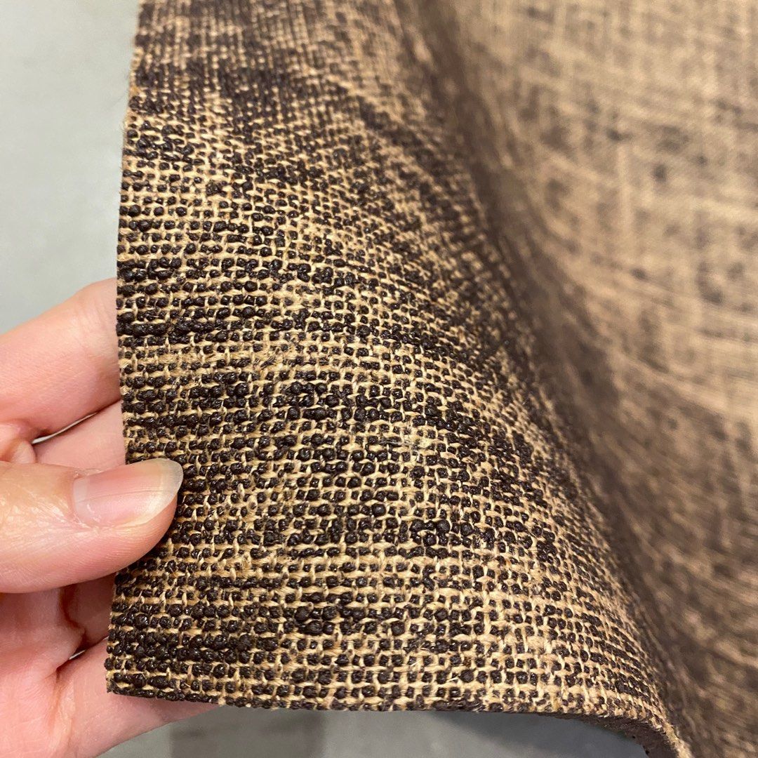 Premium Quality Woven Grass Patterned Seagrass Texture Brown Detail ...