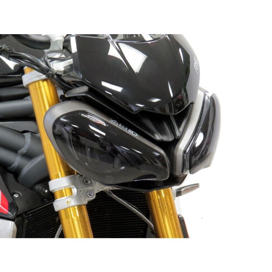 [PRE-ORDER] POWERBRONZE | Headlight Protector for TRIUMPH Street Triple ...