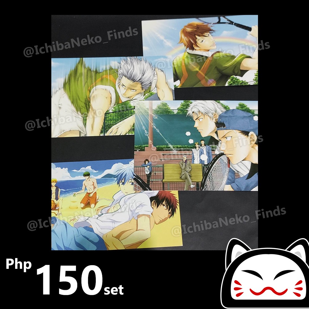 Prince of Tennis Big Postcards, Hobbies & Toys, Stationary & Craft, Art ...
