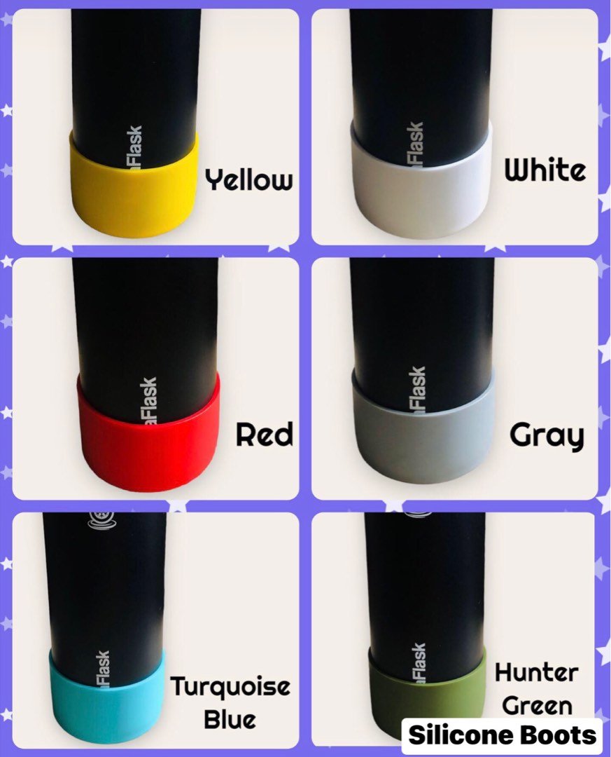 Protective Silicone Boot for Aquaflask, Hydroflask / Generic / Small ...