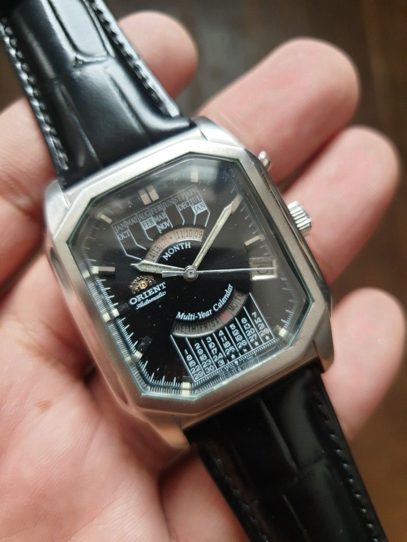 Rare orient multi year calendar tank, Men's Fashion, Watches ...