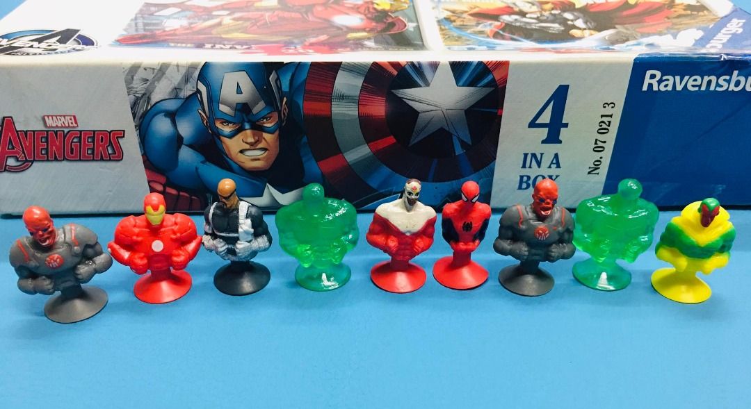 Ravensburger Puzzle - Marvel Avengers ( 4 in 1) with Micropopz Marvel ...