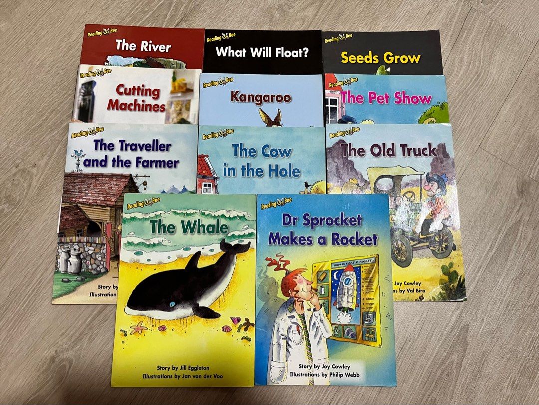 Reading Bee Readers Bundle for Preschooler, Hobbies & Toys, Books ...