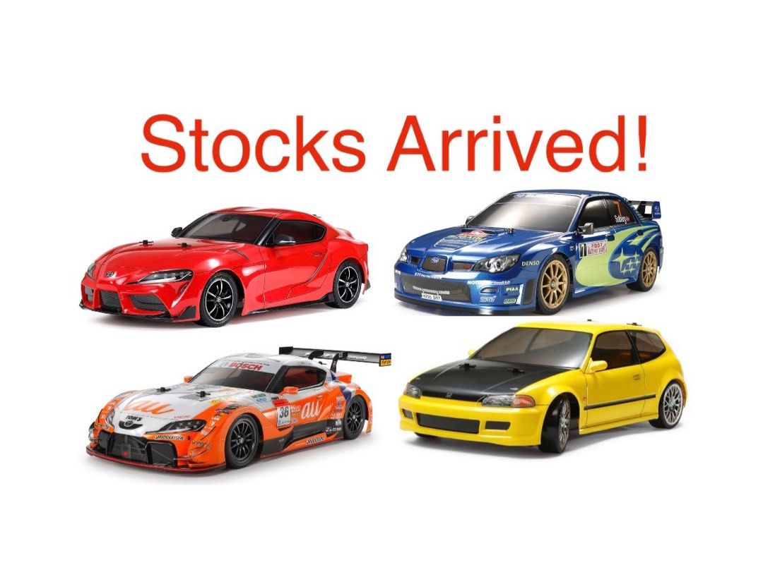 Ready Stock Tamiya Body and Kits - 2023 Batch 1 Bodyshells and TT02 ...