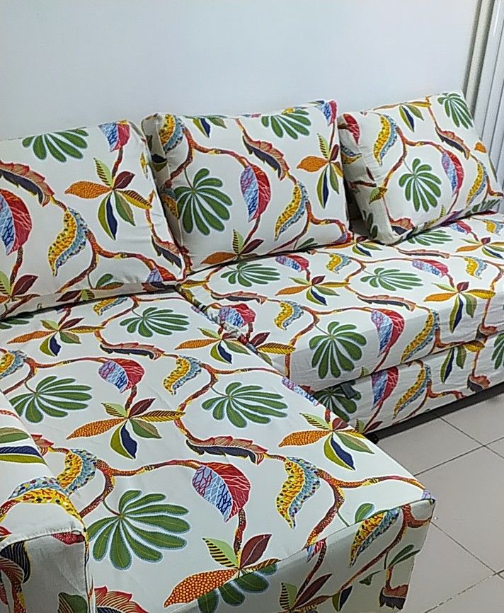 Replacement sofa covers for Ikea Friheten Sofa bed Corner Sofa Bed with ...