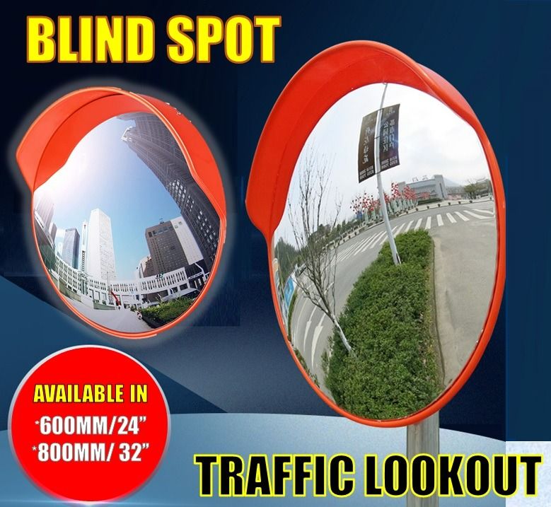 ROAD SAFETY TRAFFIC CONVEX MIRROR/ CORNER MIRROR 600/800MM, Car ...