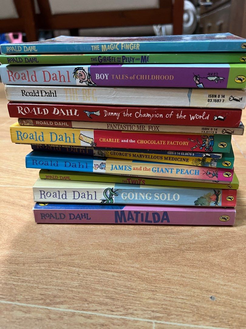Roald Dahl books set, Hobbies & Toys, Books & Magazines, Children's Books on Carousell