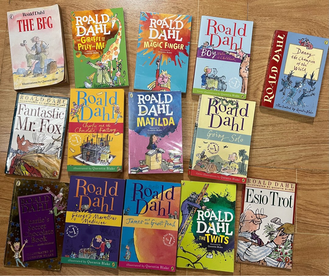 Roald Dahl books set, Hobbies & Toys, Books & Magazines, Children's Books on Carousell